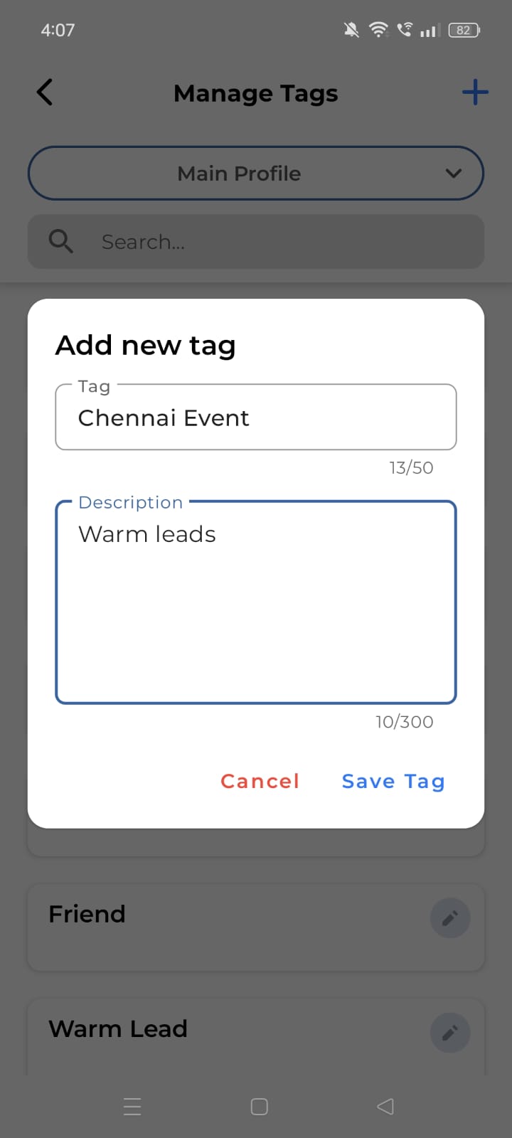 The Menu Tab: Introducing All Elements in The Menu Tab – mTap Quick Start Guide