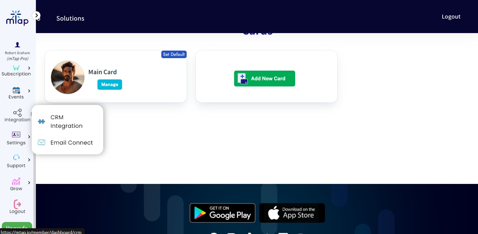 Redtail Integration- Web – mTap Quick Start Guide