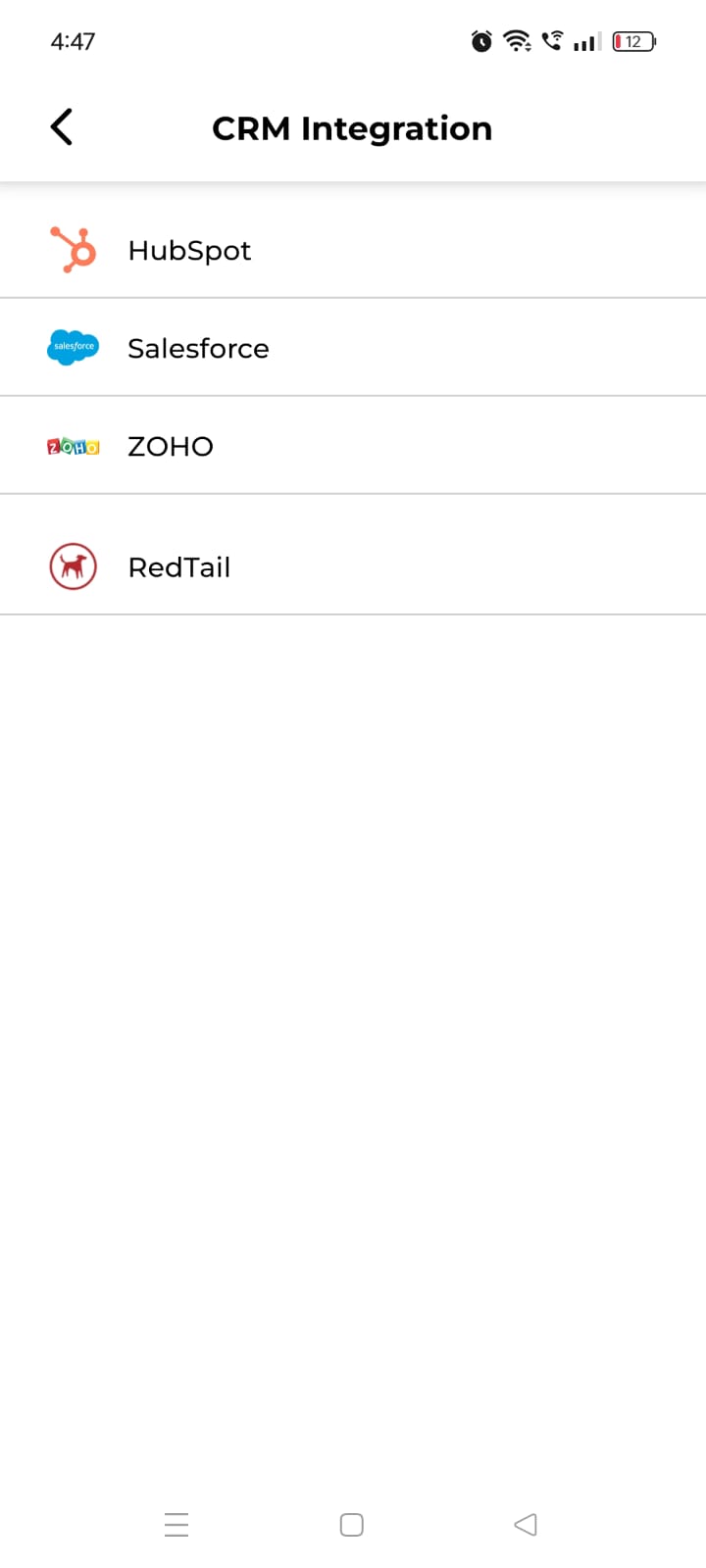 Redtail Integration Mobile – mTap Quick Start Guide