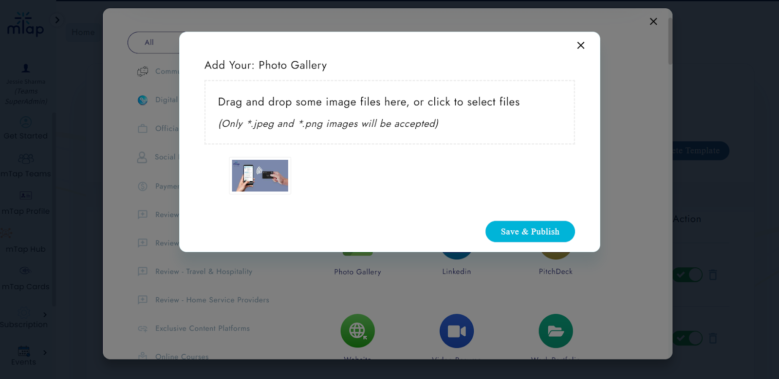 How to Work With Templates in mTap Business Pro – mTap Quick Start Guide