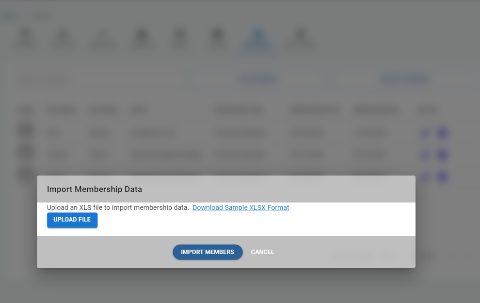 Uploading member details – mTap Quick Start Guide