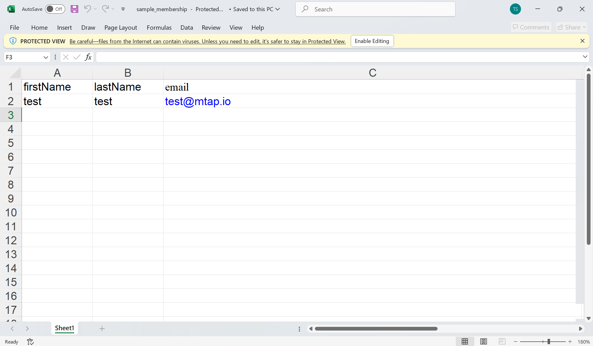 Uploading member details – mTap Quick Start Guide
