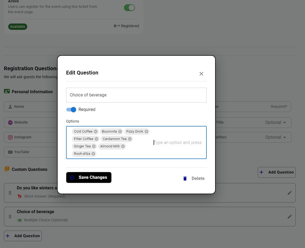 Collecting Guest Information – mTap Quick Start Guide