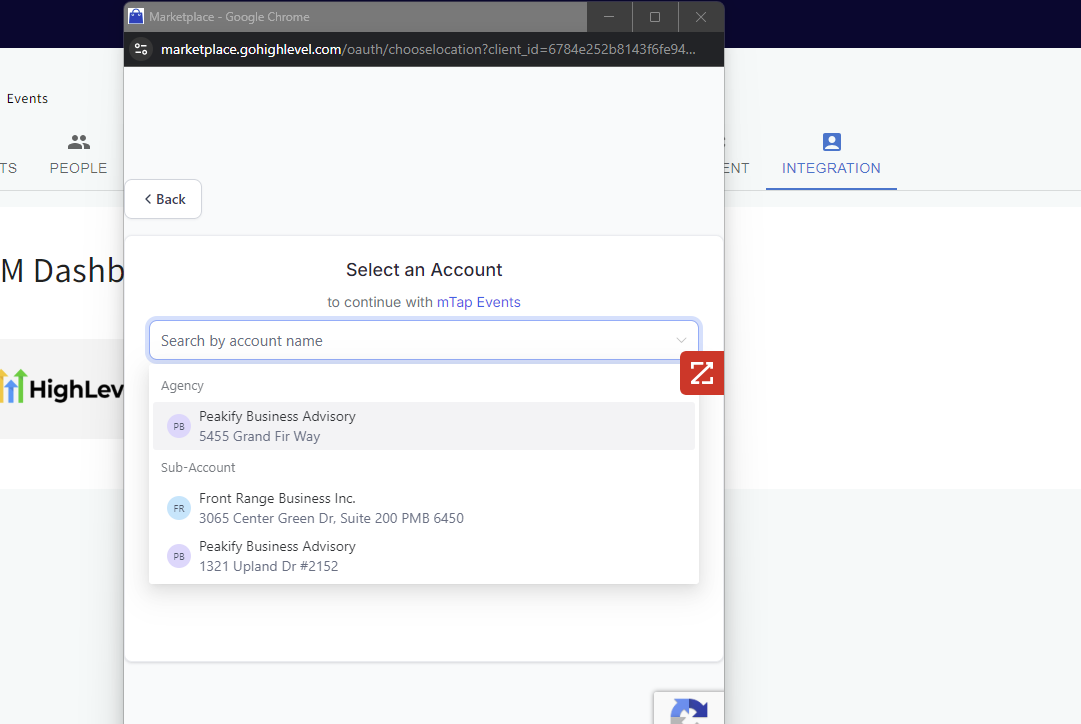 How to Integrate GHL for Events – mTap Quick Start Guide